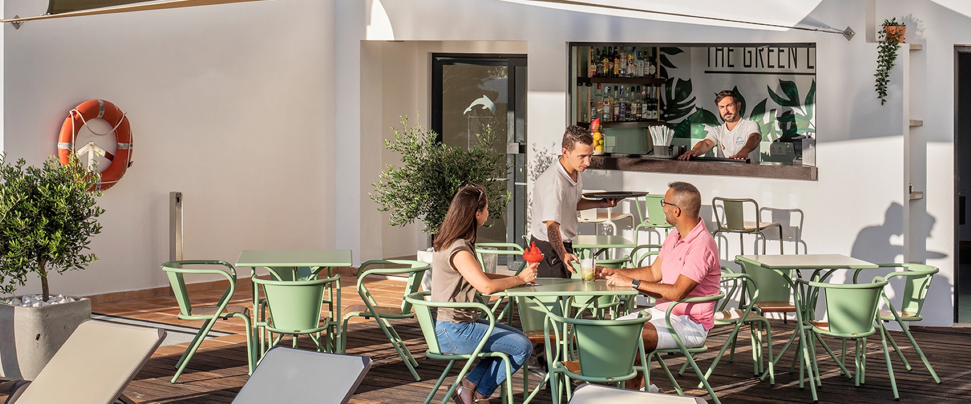 The Green Lounge - Pool Bar - Belmar Spa & Beach Resort